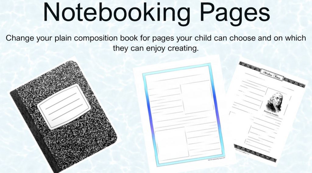 My Five Most Invaluable Items in homeschooling: #5 Notebooking Pages